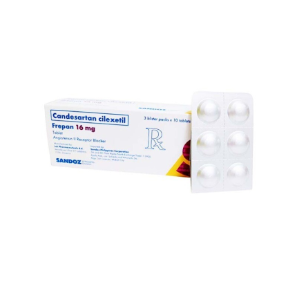 FREPAN Candesartan Cilexetil 16mg Tablet 30's price in the Philippines | MedsGo Pharmacy